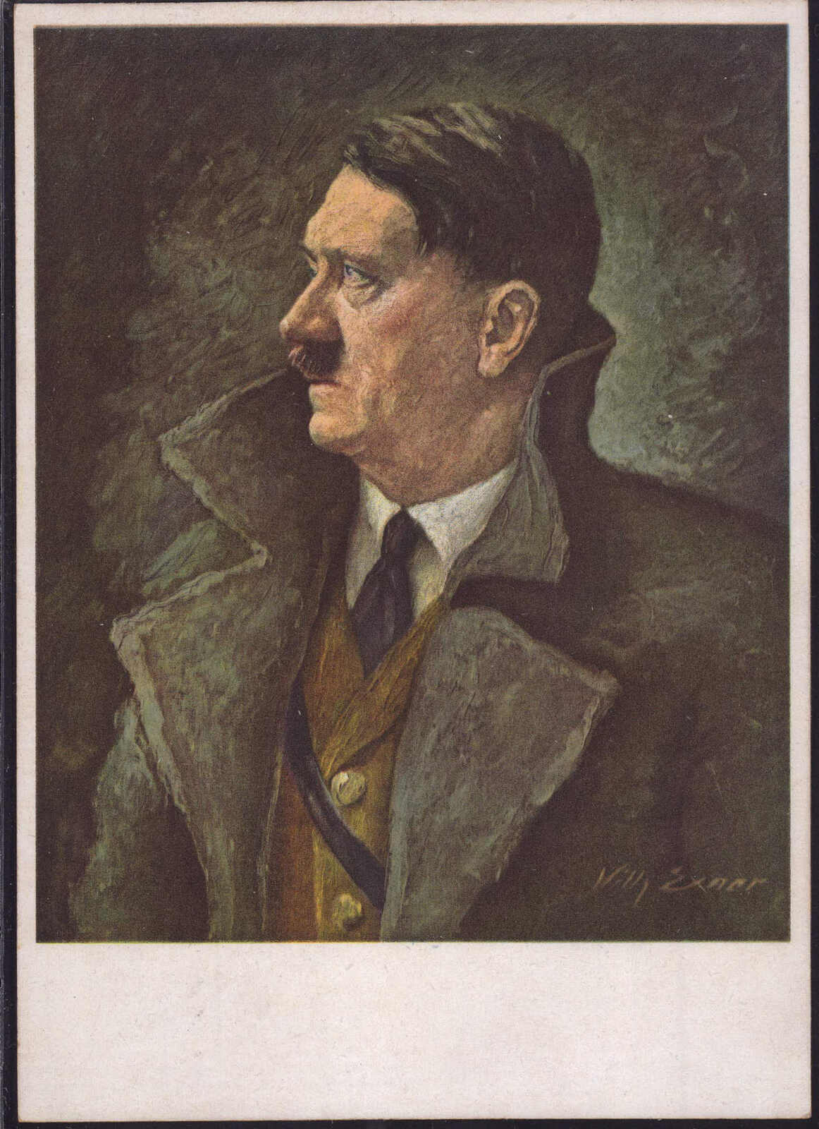 Adolf Hitler sign. Willy Exner SST 1938 - auctions & price archive