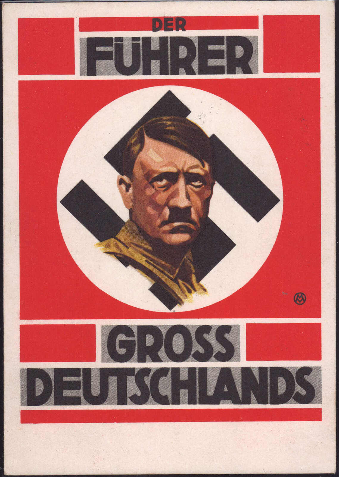 Adolf Hitler Der Führer Großdeutschlands 1932 - auctions & price archive