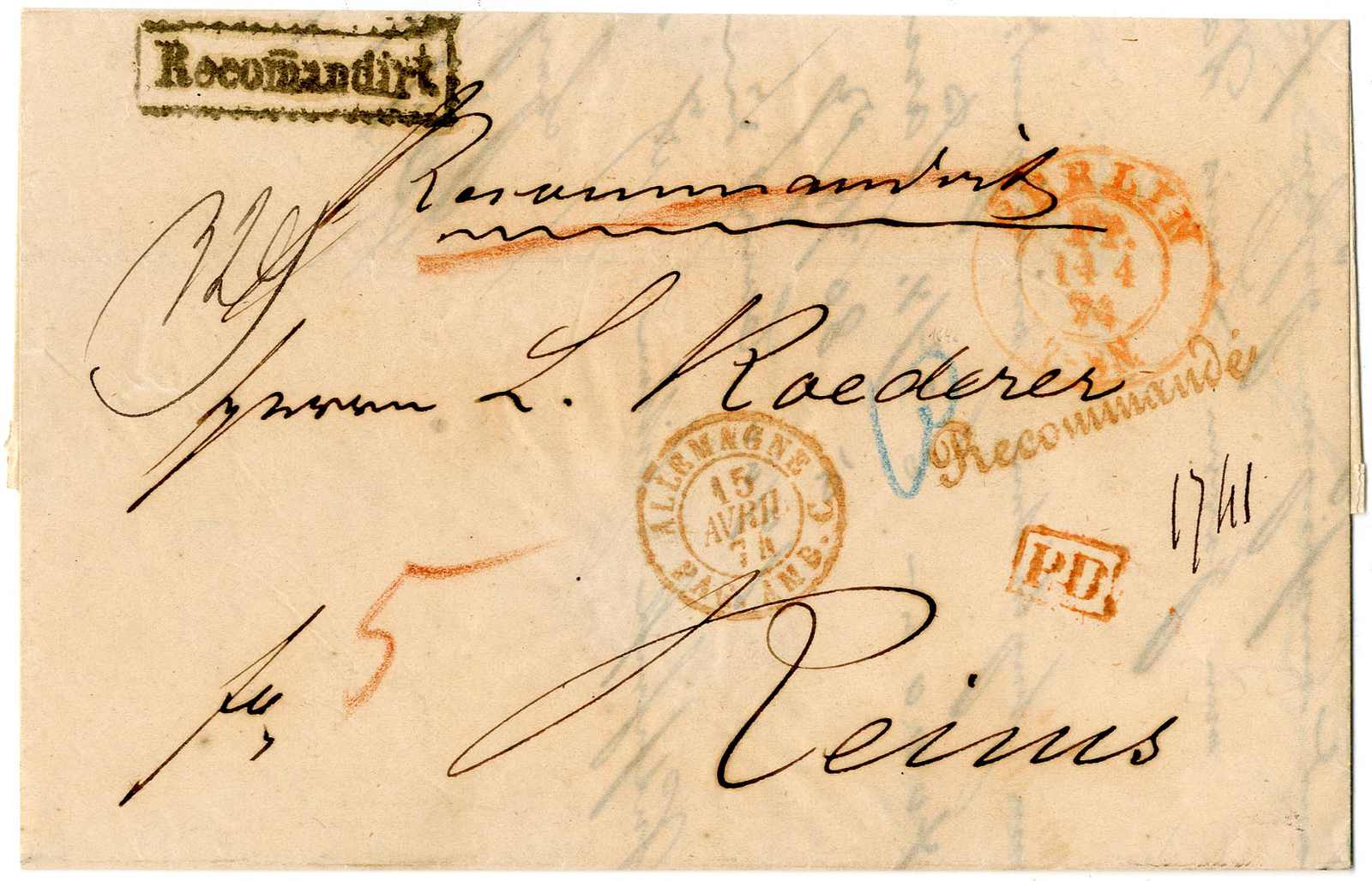 Stamp Auction - Altdeutschland Preussen, Stempel - auction #222, lot 414
