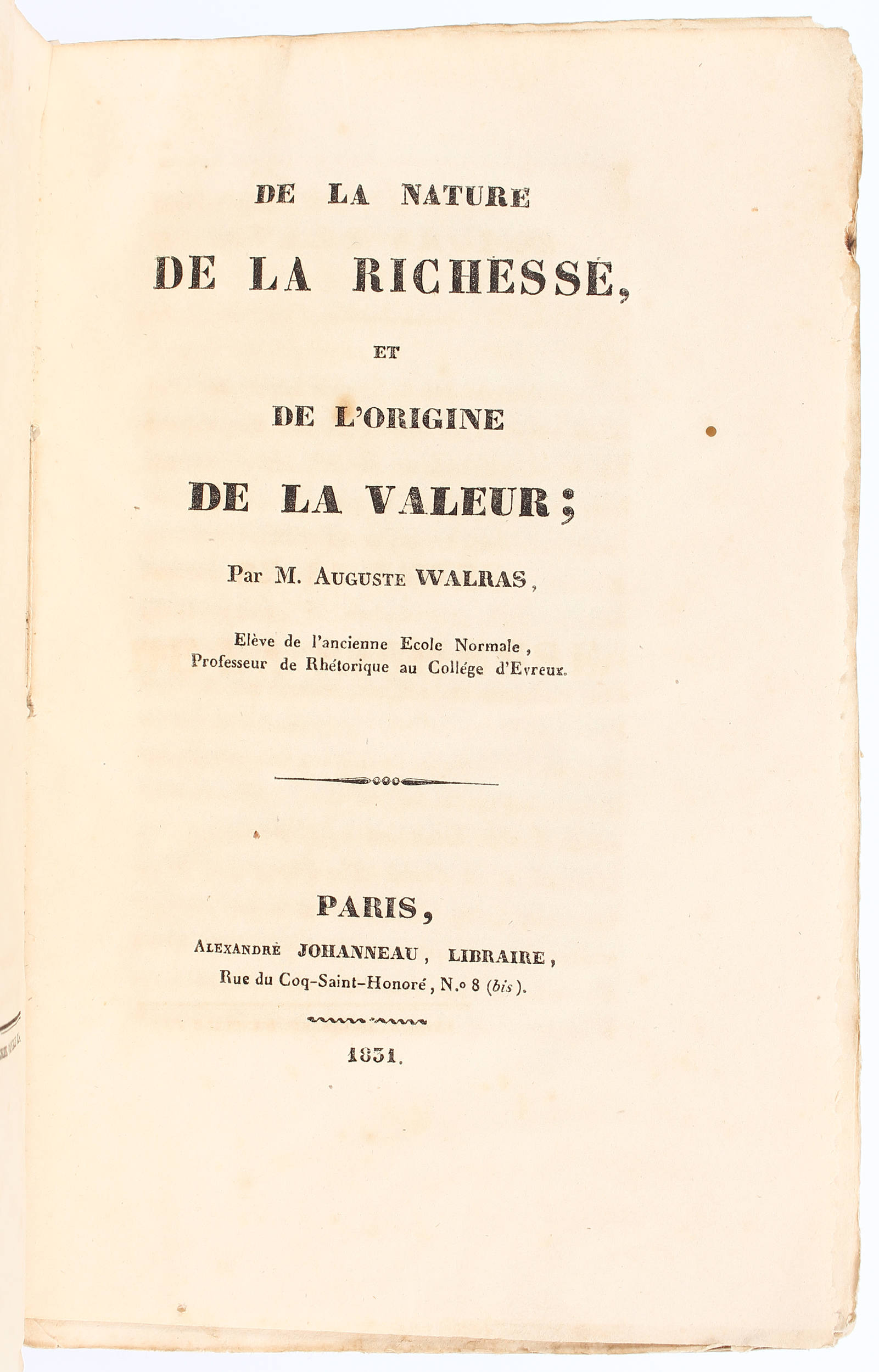 Los 1859 – Reiss & Sohn