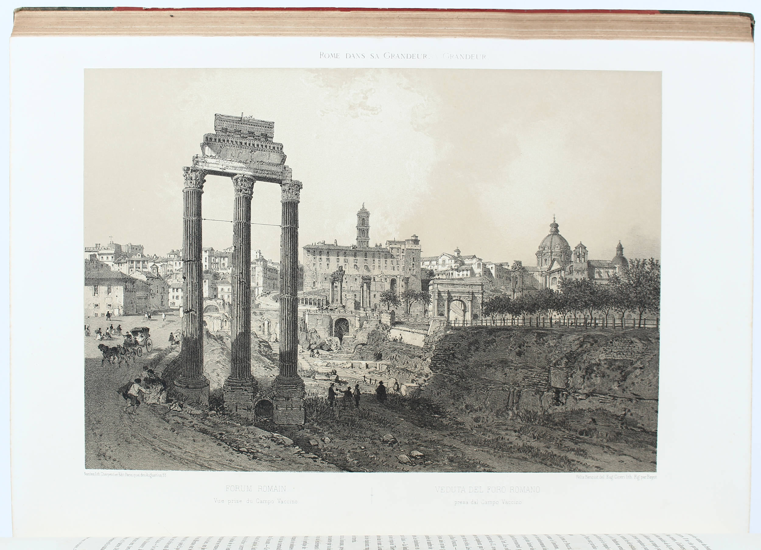 Benoist, Rome dans sa grandeur. 3 Bde. - auctions & price archive