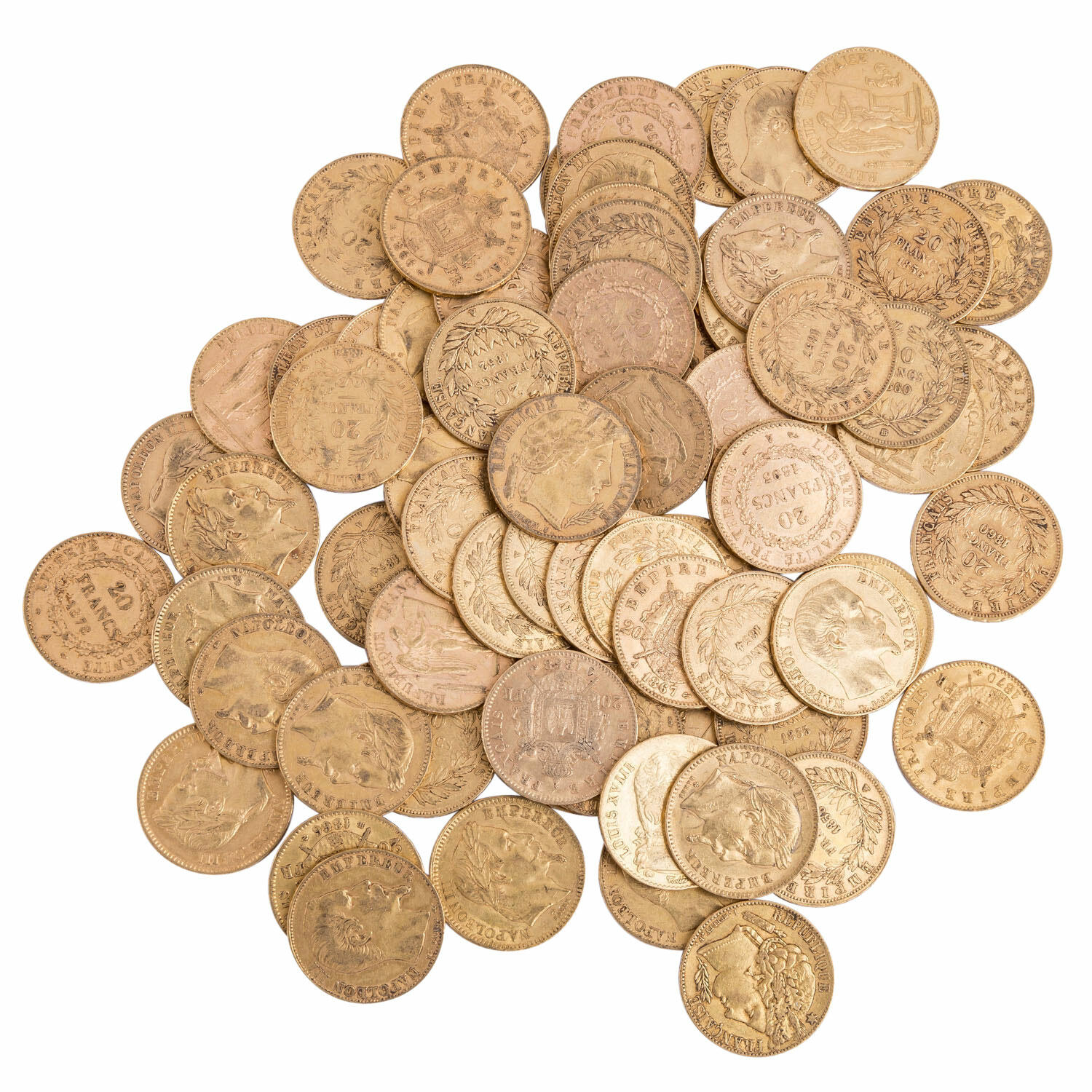 Philasearch.com - Multiple Lots - Coins - France