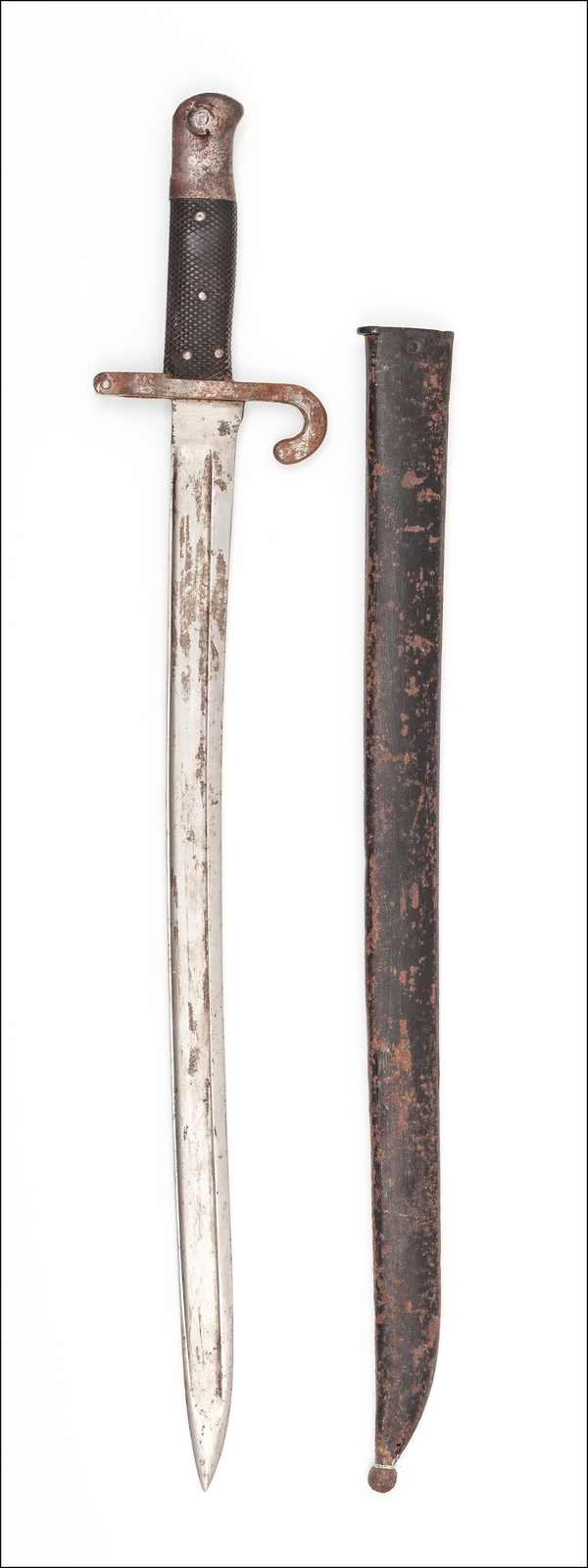 Bajonett und zwei Portepees 1.Republik - auctions & price archive