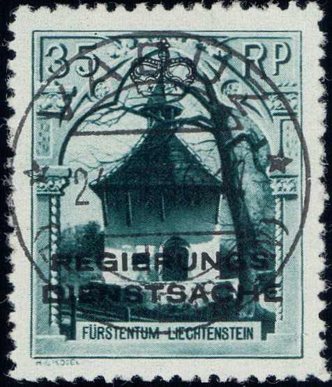 Philasearch.com - Liechtenstein Dienstmarken