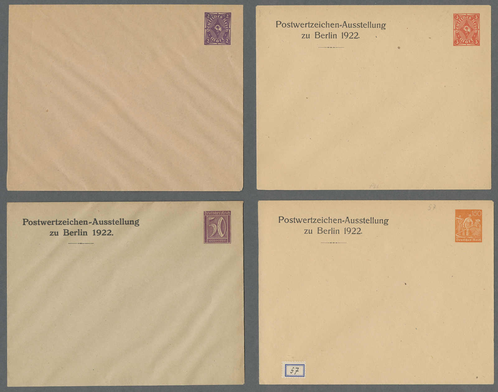 Stamp Auction - deutschland Deutsches Reich - 5th Auktionshaus Thomas ...